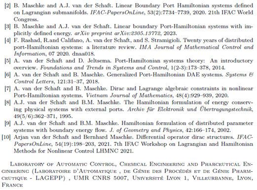 Boundary Port Hamiltonian Systems Defined on Lagrange Subspaces ... Boundary Port Hamiltonian Systems Defined on Lagrange Subspaces ...